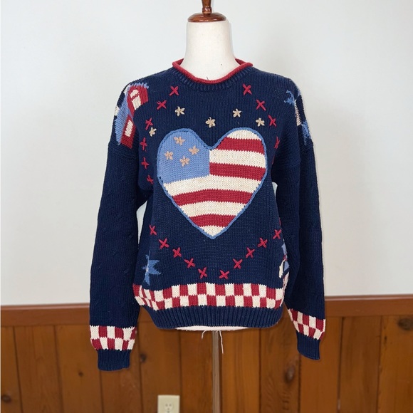 Vintage | Sweaters | Adorable Vintage 98s90s Countryside Classics Hand ...